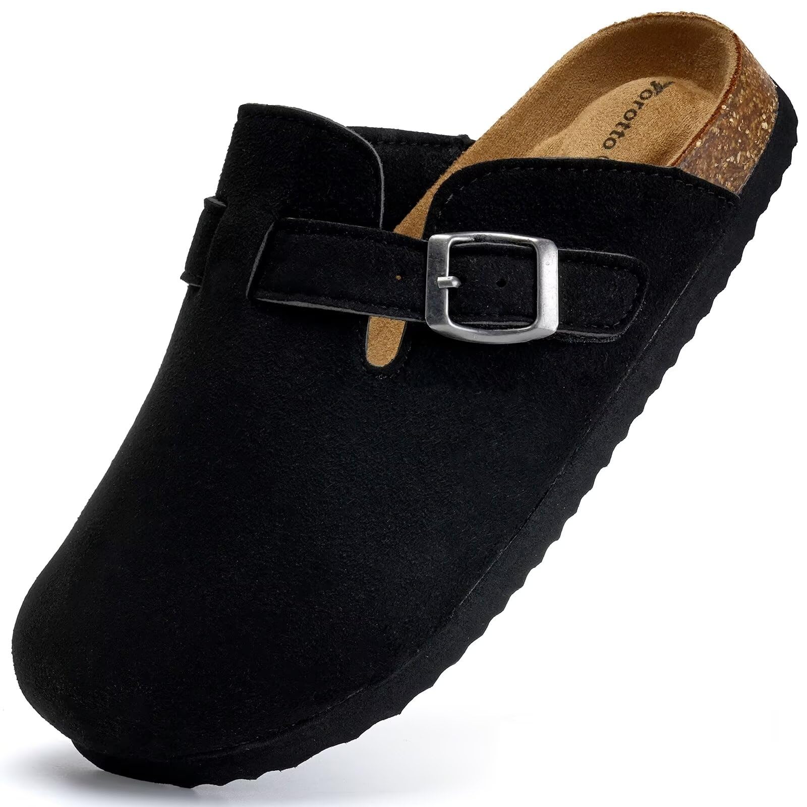 Amazon.com: Torotto Kids Clogs Cork Footbed Slippers Arch Support ...