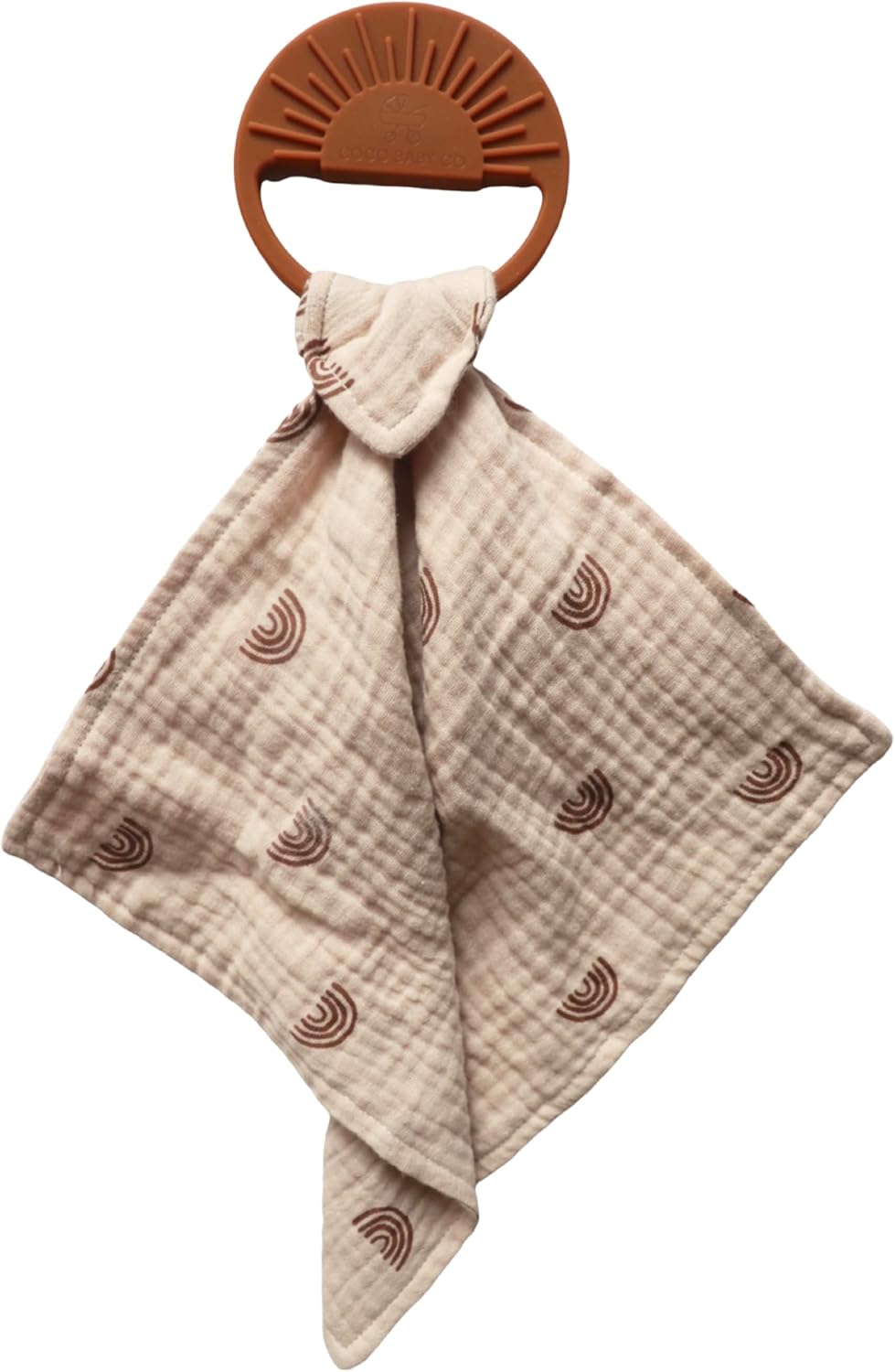 Amazon.com : COCO BABY CO Lovey Security Blanket - Muslin Baby Girl ...