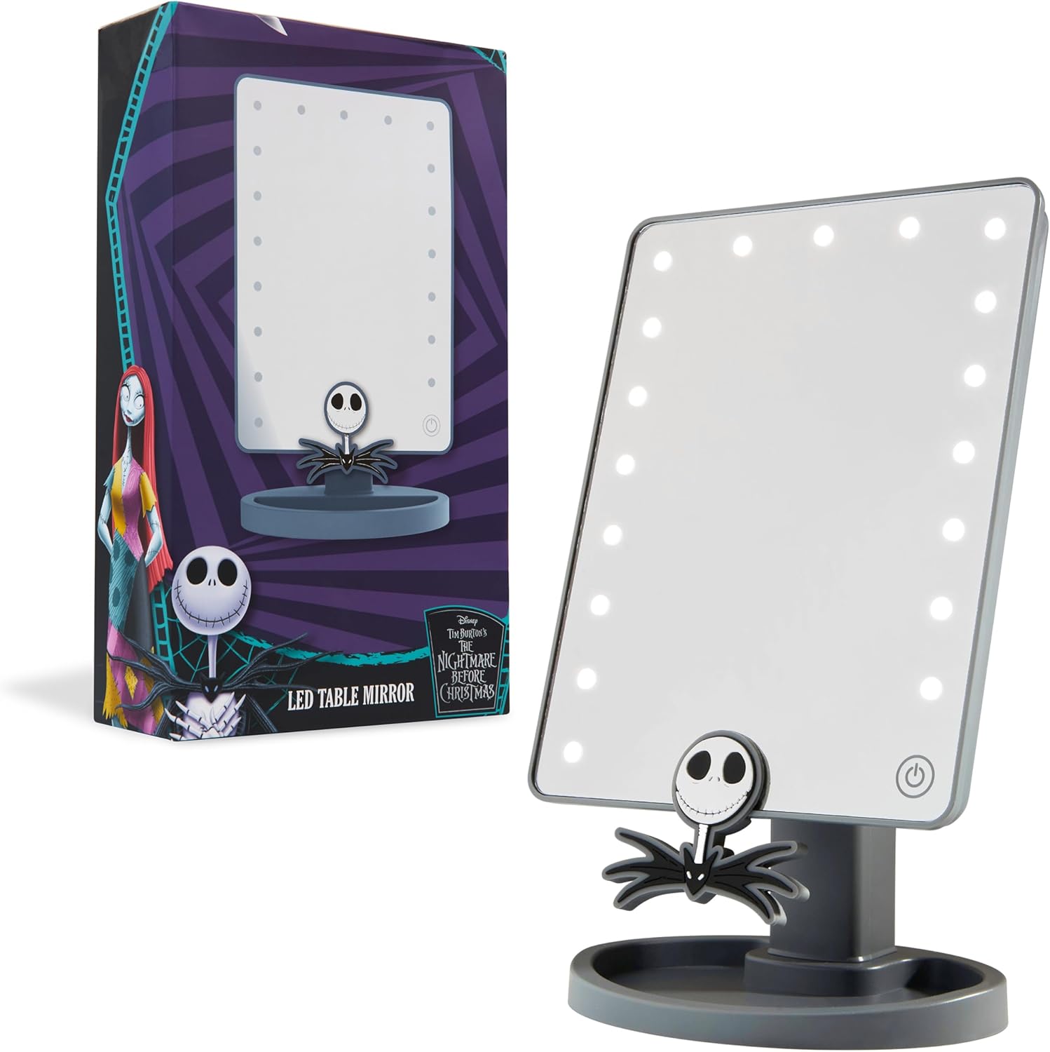 Amazon.com: Disney The Nightmare Before Christmas LED Table Mirror for ...