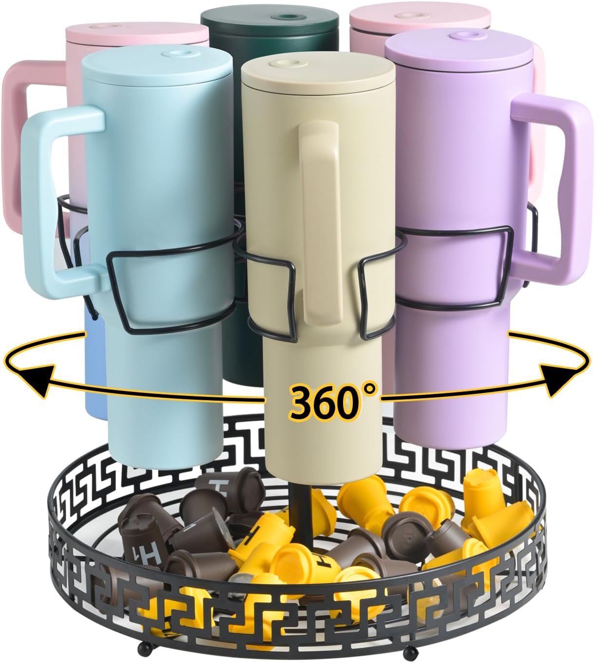 Amazon.com: MIRACLESTARS Water Bottle Organizer for Stanley 40 oz ...