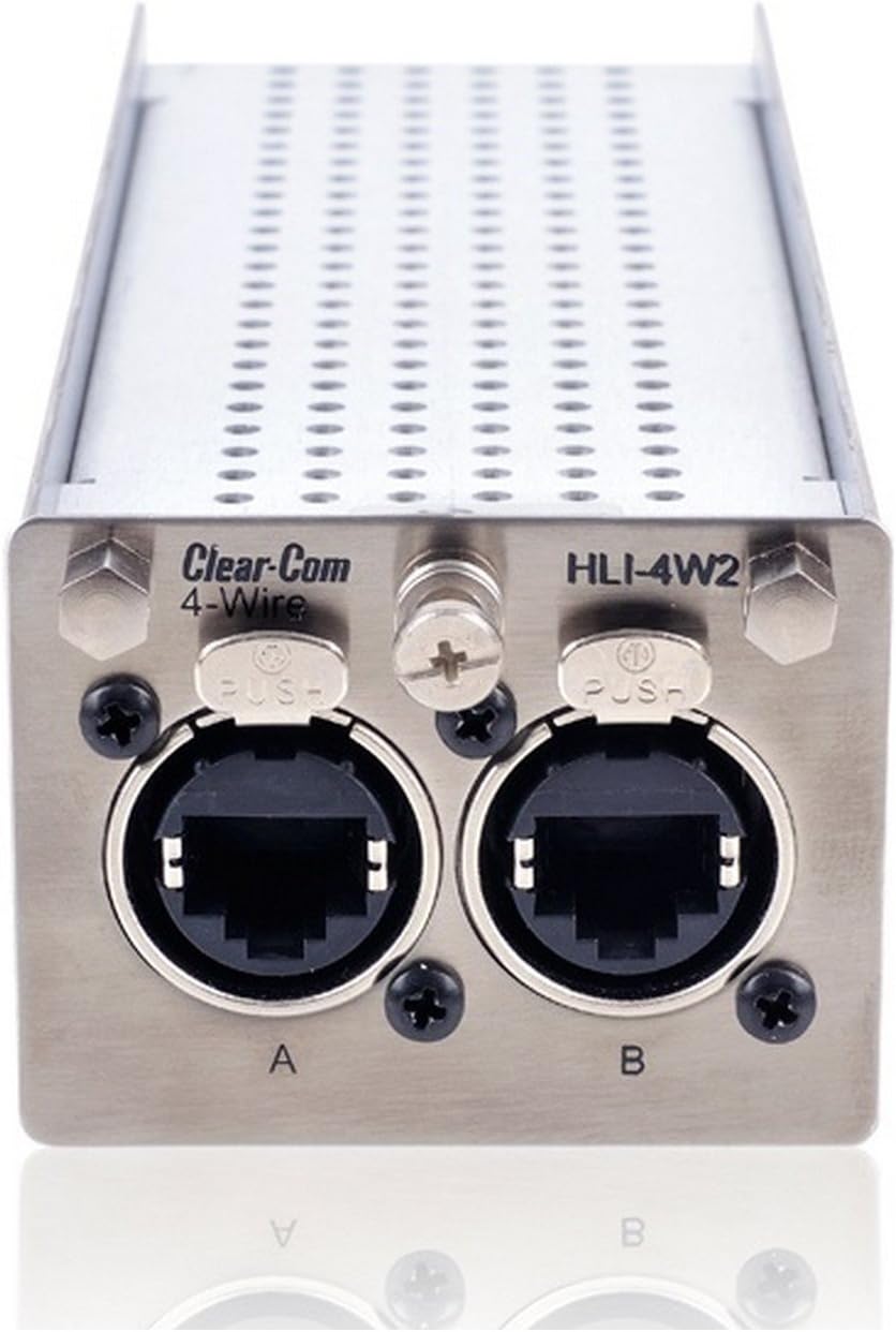 Amazon.com: Clear-Com HLI-4W2 | 4 Wire HelixNet Interface Module for ...