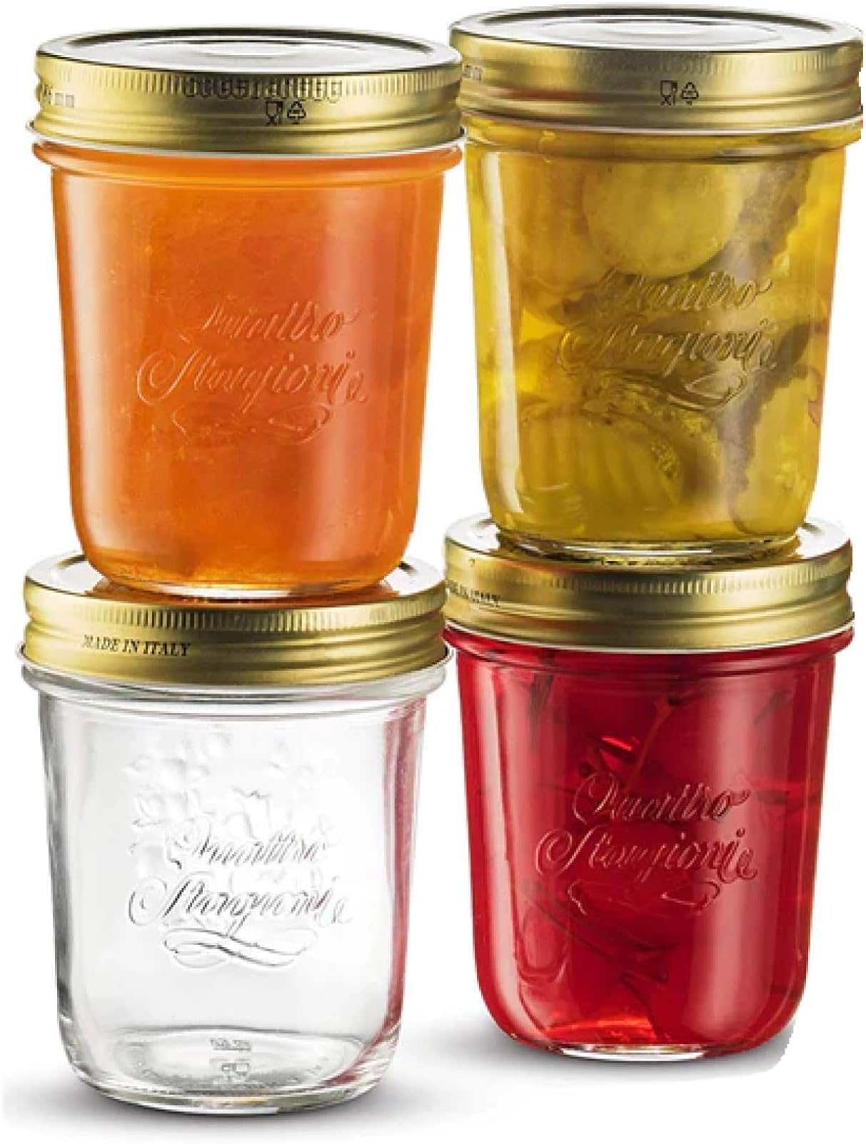 Amazon.com: Kilner 12oz Wide Mouth Jars | Set of 6 : Home & Kitchen
