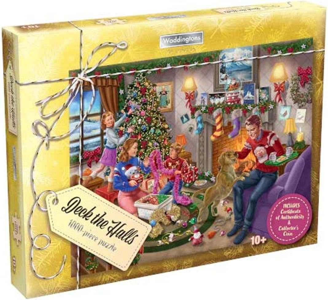 Christmas Jigsaw Puzzle | Xmas| Waddingtons, Multi, WM00507-EN1-6 ...