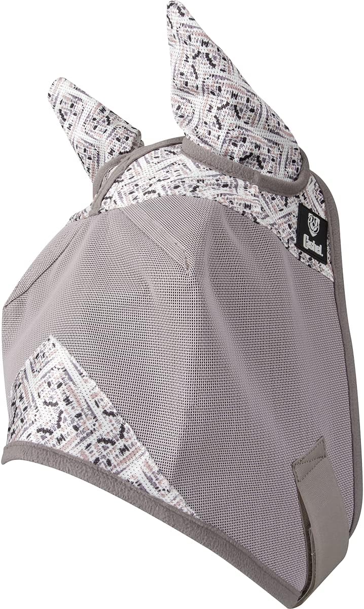 Amazon.com: Cashel Crusader Mule Fly Mask with Long Nose and Ears, Grey ...
