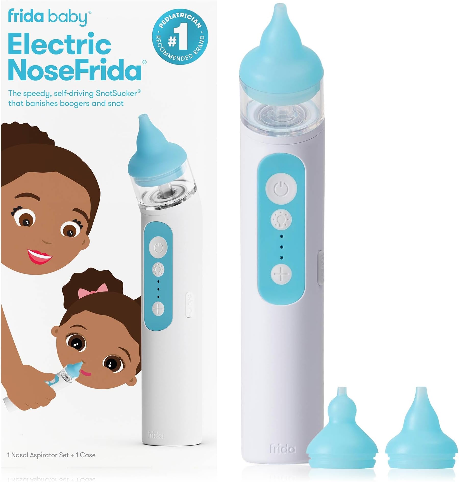 Amazon.com : Frida Baby Electric NoseFrida Nasal Aspirator for Baby ...