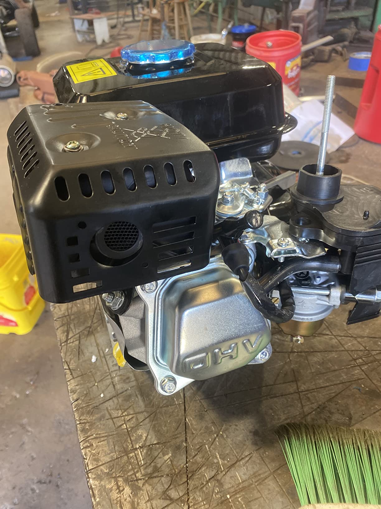 $27/mo - Finance 7.5HP 212CC Gas Engine with Electric Start, Horizontal ...