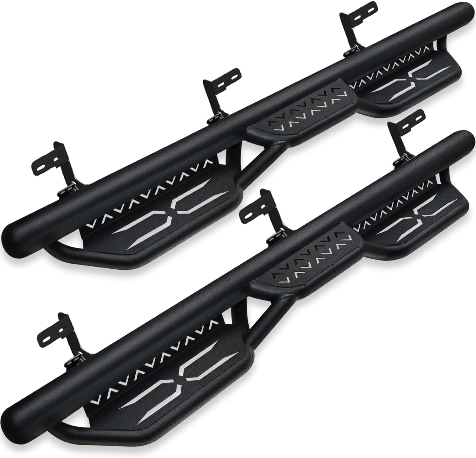 Amazon.com: APS Stainless Steel Pocket Steps Running Boards Side Bars ...