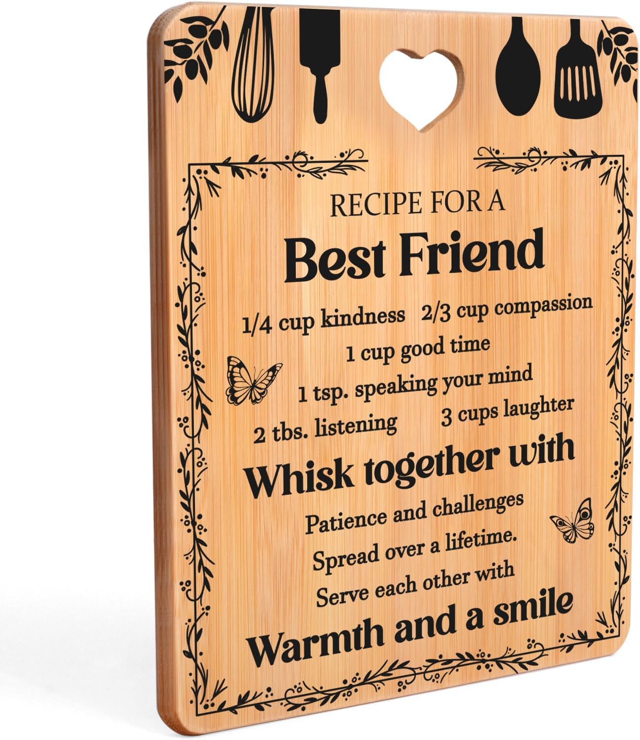 Amazon.com: Best Friend Birthday Gifts for Women - "Recipe for a Best ...