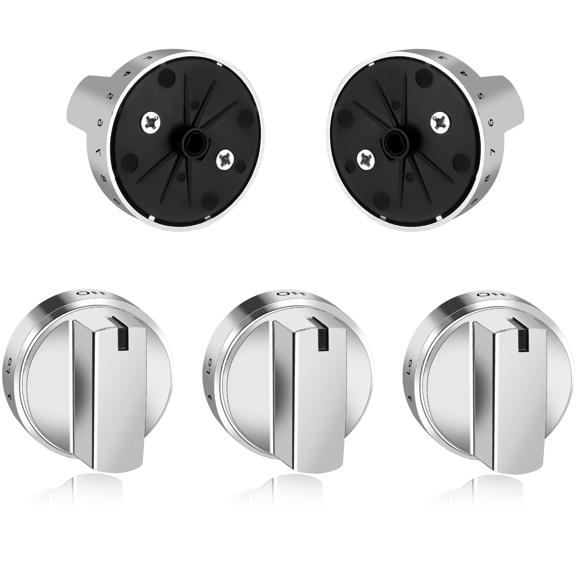 Amazon.com: MIFLUS WB03X24818 Compatible for GE Stove Knobs ...