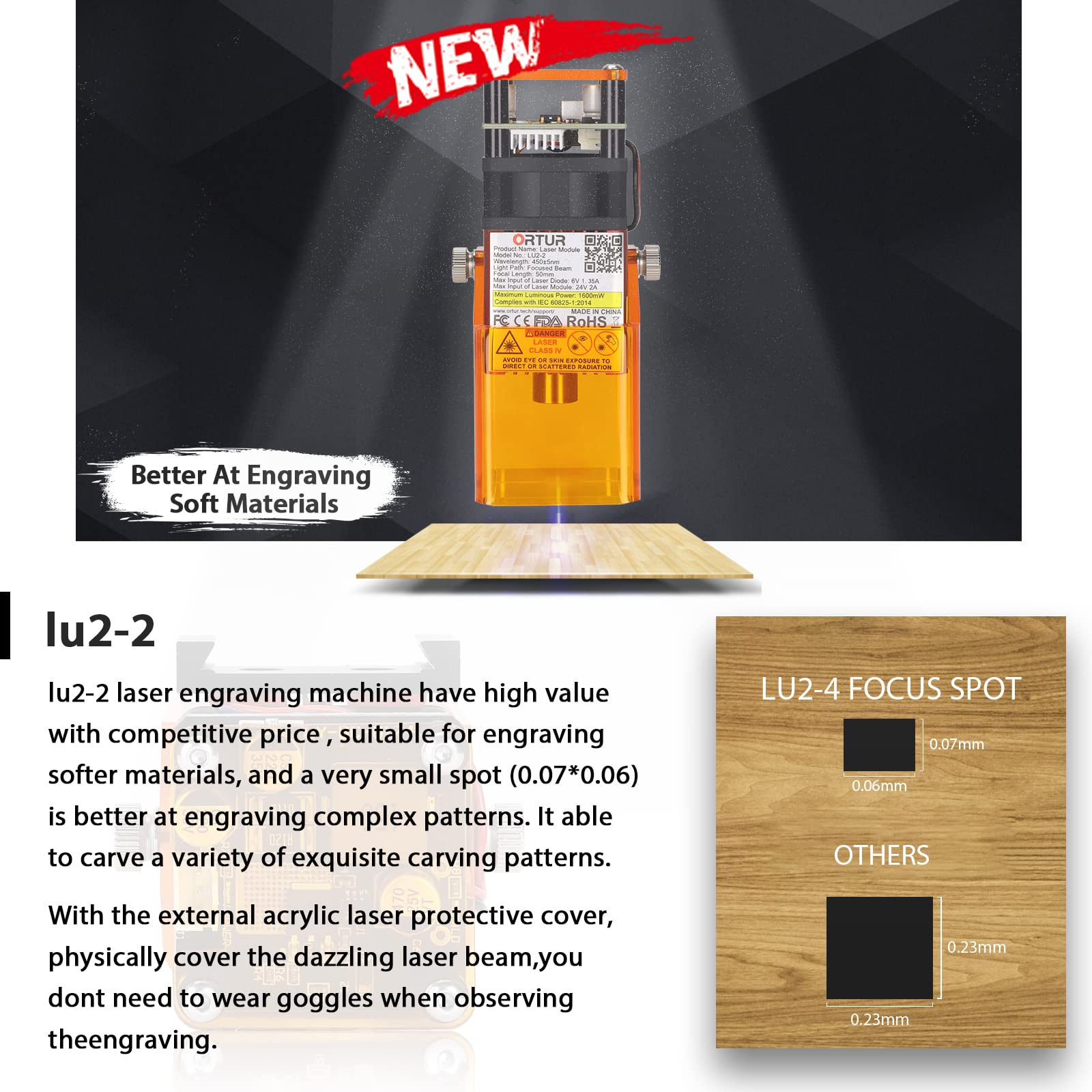 ORTUR Laser Master 2 S2 LU2-2, máquina grabadora láser...B09NBK615C ...