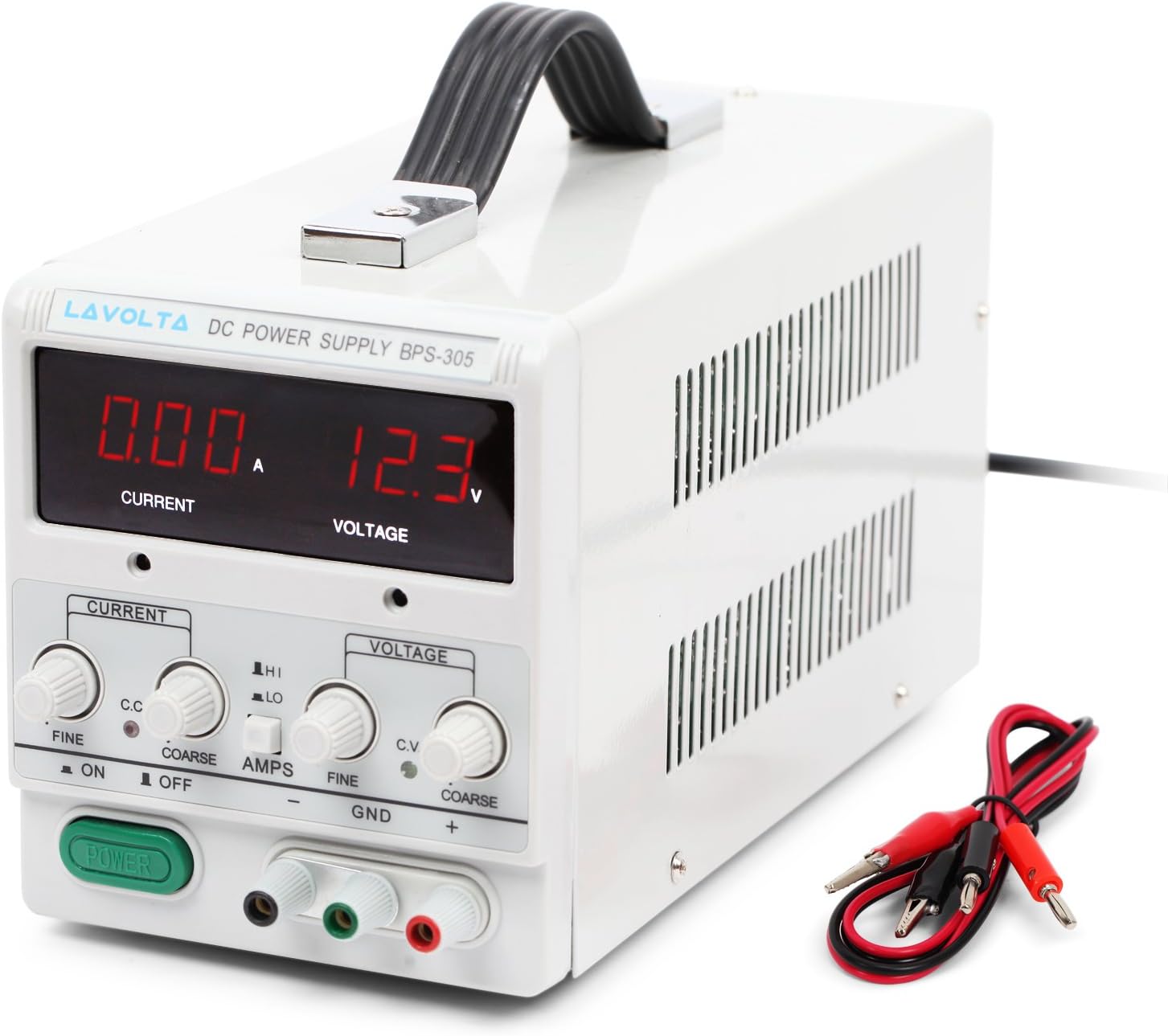 Variable DC Power Supply 0-30V 0-5A - Adjustable Bench Power Supply ...