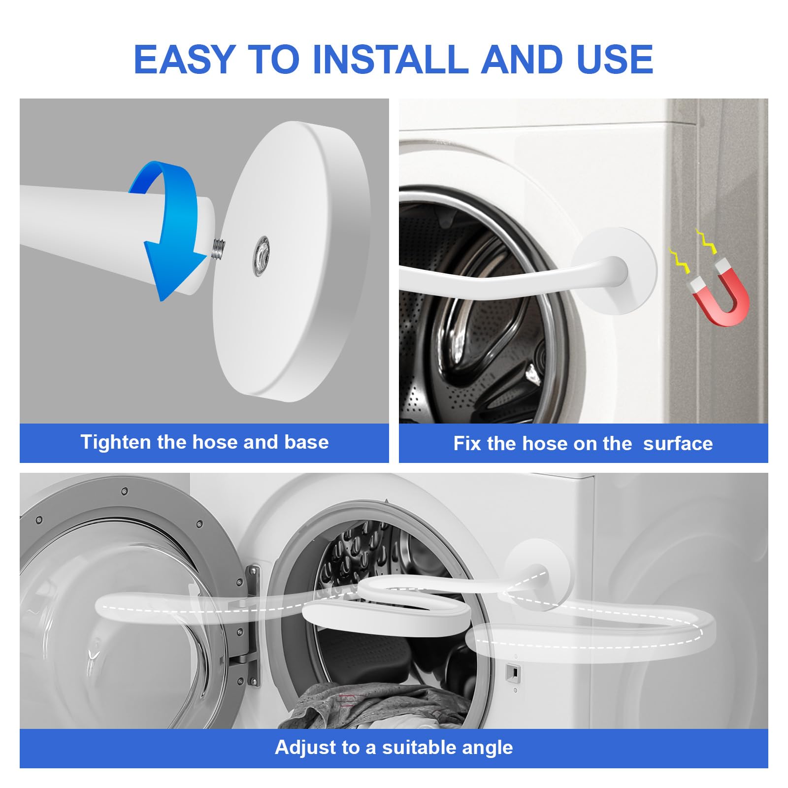 Snapklik.com : Upgraded Front Load Washer Door Prop, Easy To Use And ...