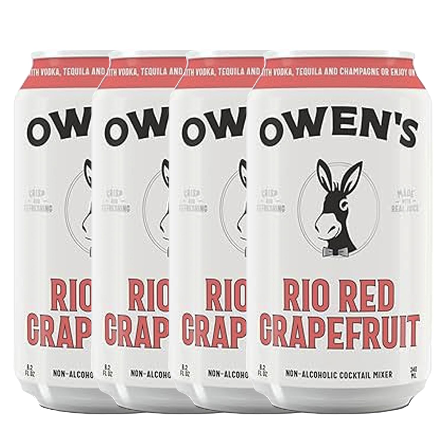 Amazon.com : Owen’s Craft Mixers | Rio Red Grapefruit 4 Pack ...
