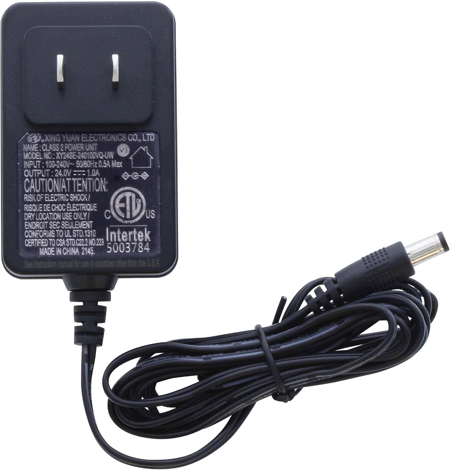 Amazon.com: EFX 24VDC 1.0A ETL Listado Sobrecalentamiento Protegido AC ...