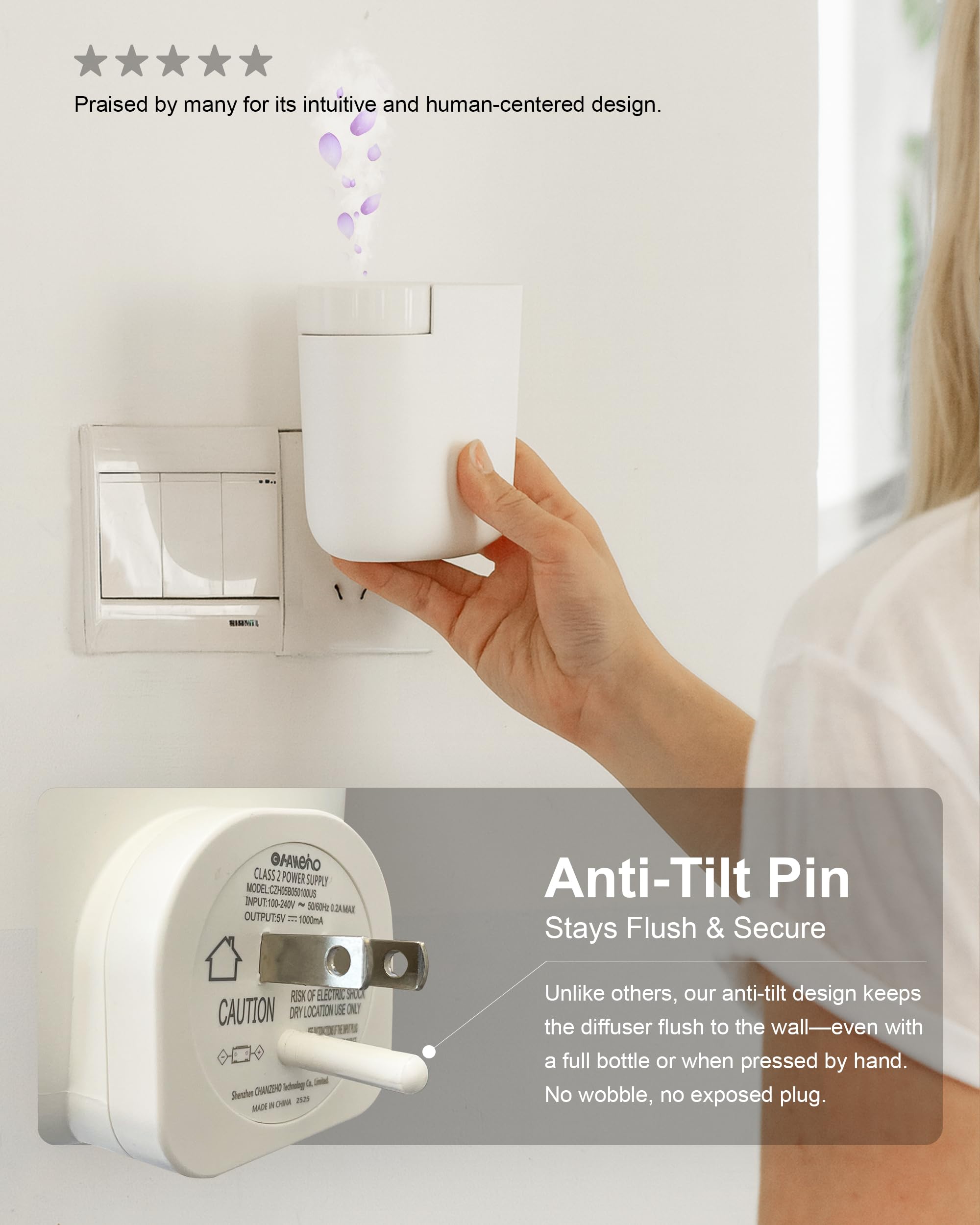 Snapklik.com : Plug In Diffuser - 800 Sq Ft,No Wobble Design,Secure ...