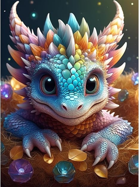 Amazon.com: FORLAND Dragon Diamond Painting Kits for Adults Beginners ...