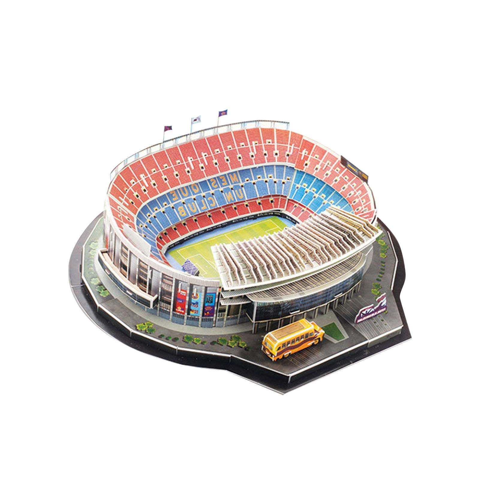 Buy 3D Football Stadium Puzzles, Stadium Panoramic Jigsaw Puzzle ...