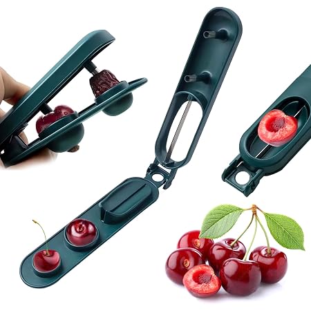 Amazon.com: Cherry Pitter - Makmzoon Cherry Seed Remover Cherry Pitter ...