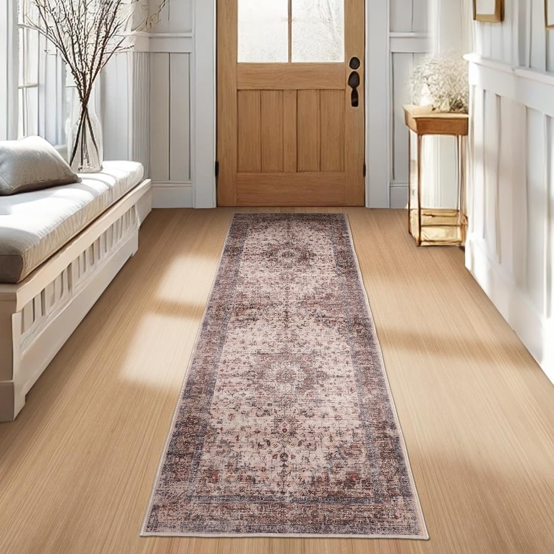 Amazon.com: Ezuwail Runner Rug 2x6 ft Hallway Runner Rug Bohemian ...