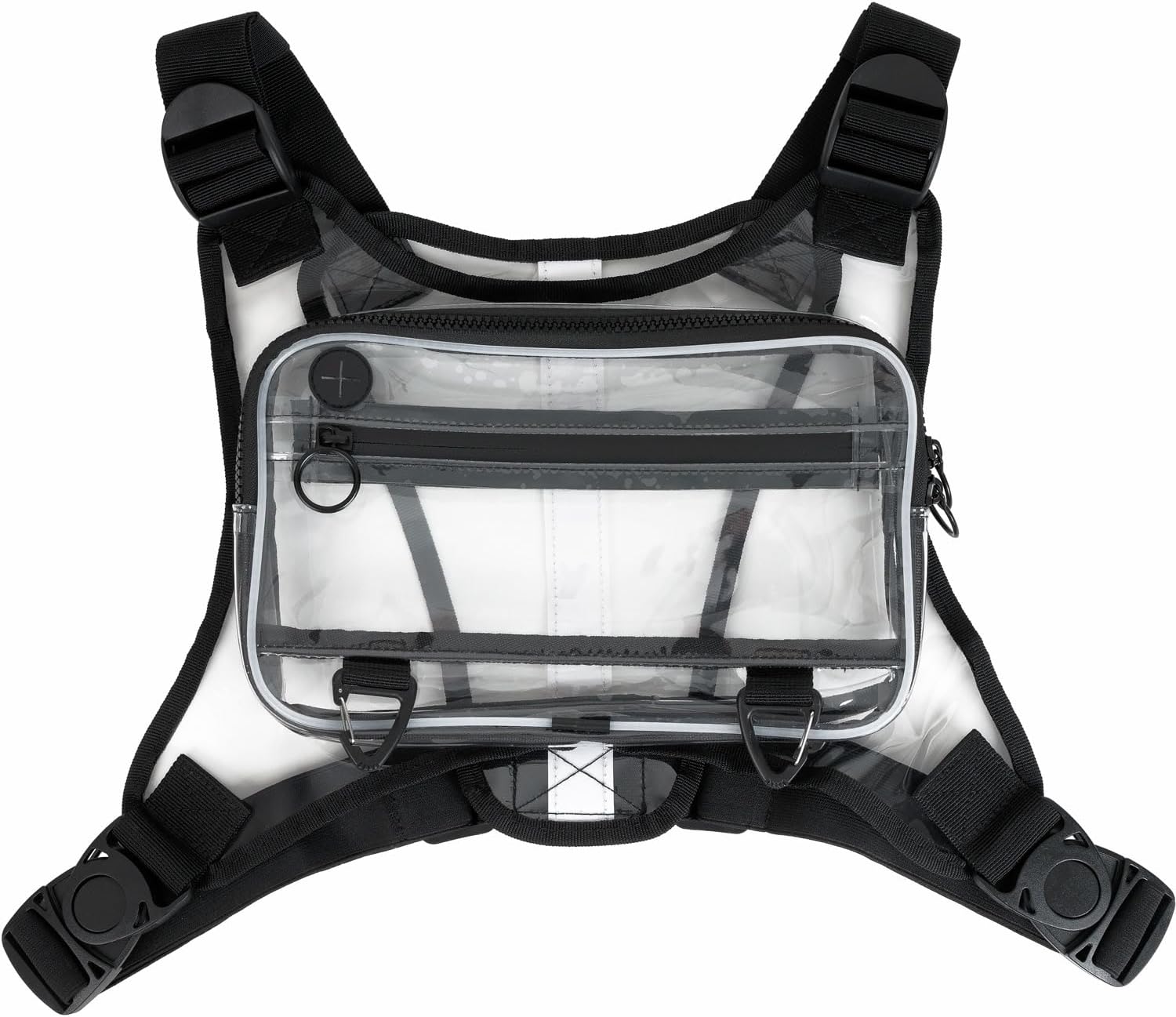 Amazon.com | Unique Clear Bag for Stadium Events, Transparent Chest ...