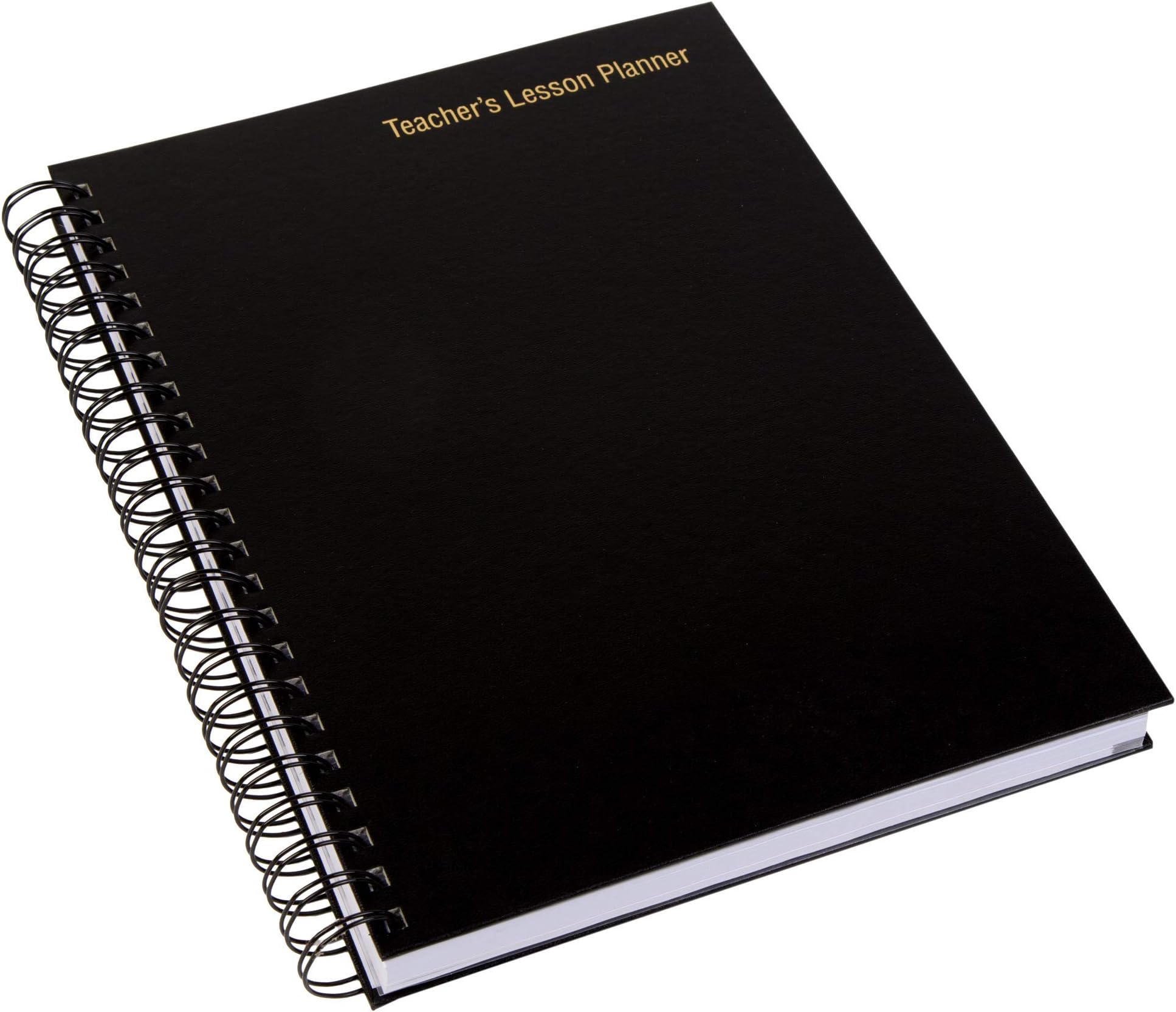 A4 Teacher's Lesson Planner Diary Organiser - Wirebound Hard Cover - 6 ...