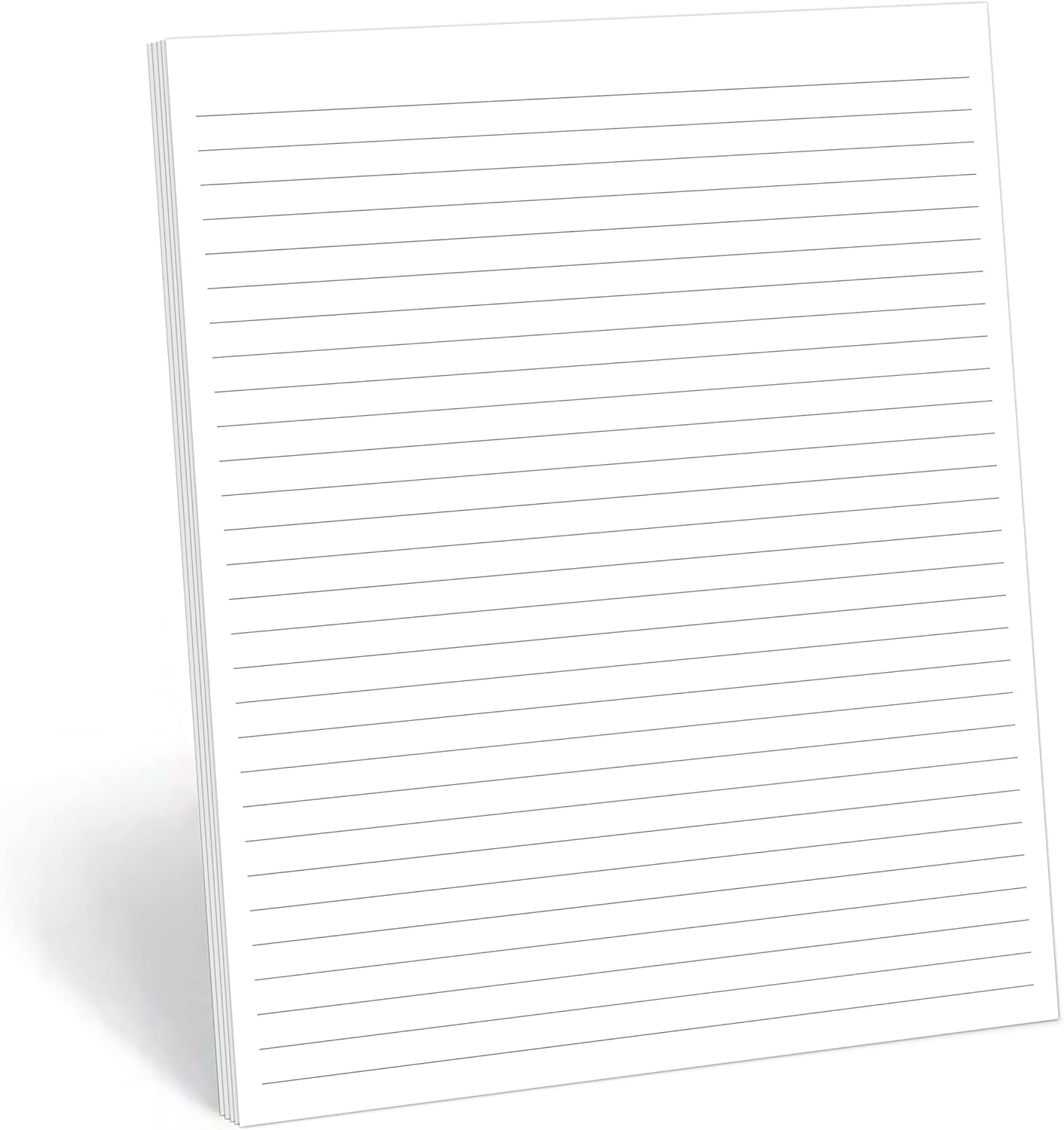 Amazon.com : 321Done Wide-Ruled Notepad (8.5" x 11") Made in USA, 50 ...