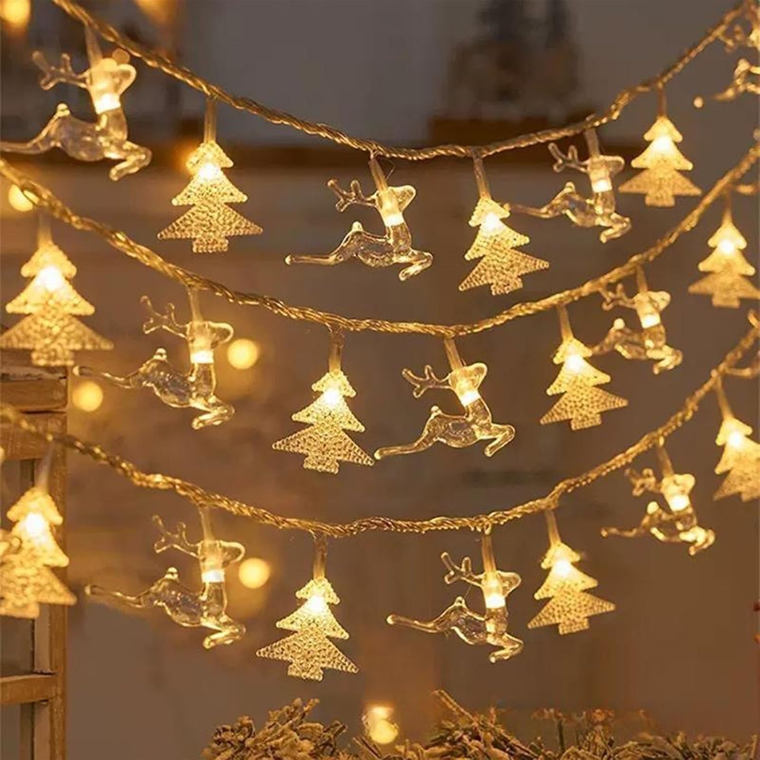 Amazon.com: Globe String Lights Battery Operated - 20 LED Indoor ...