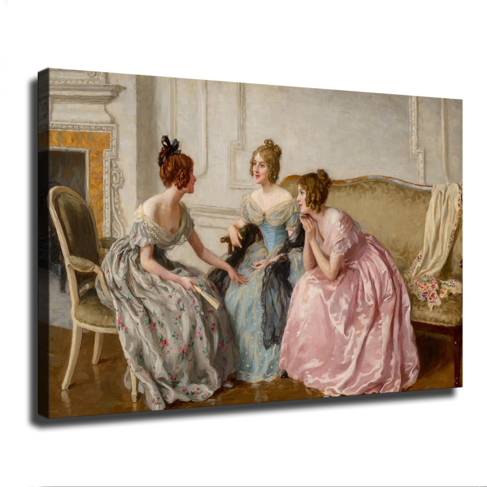 Amazon.com: Vintage Women Print Victorian Women Antique Vintage Wall ...