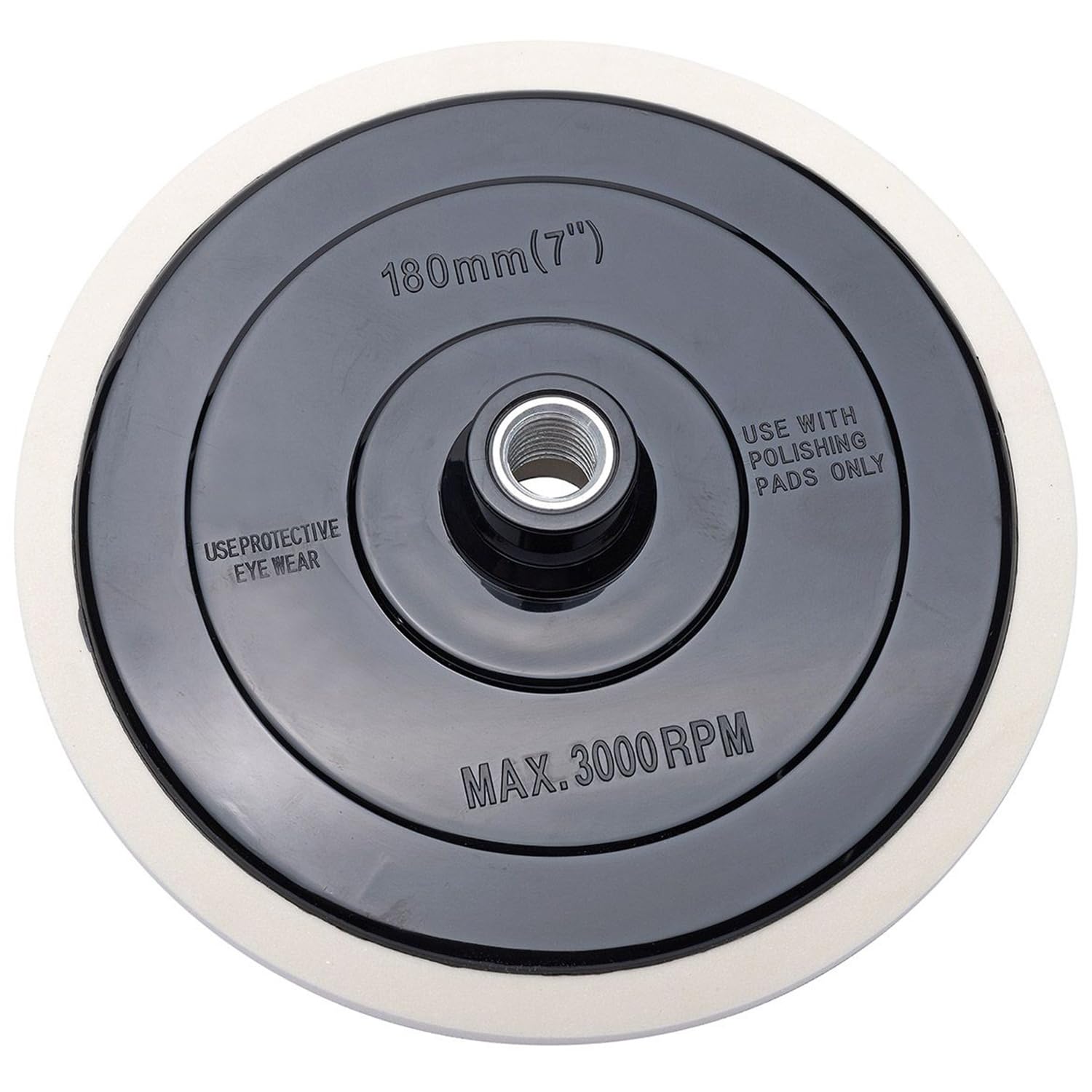 Amazon.com: Eastwood Concours 7" Backer Plate for 8" Pads : Automotive