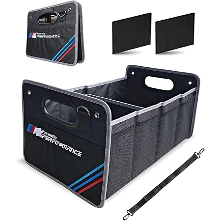 Junsungo Car Trunk Organizer, Waterproof Collapsible Portable ...