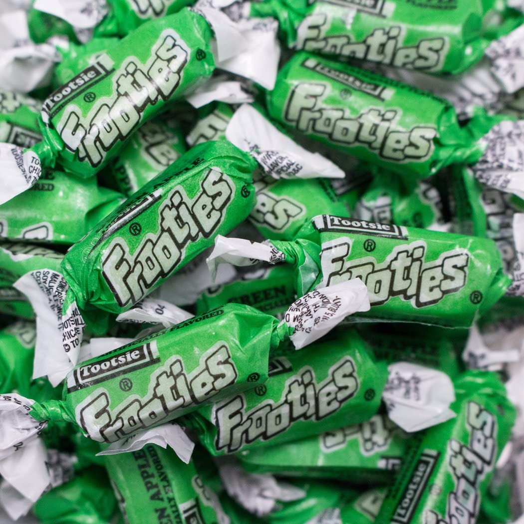 Amazon.com : 180 Pcs Green Apple Frootie Candy : Grocery & Gourmet Food