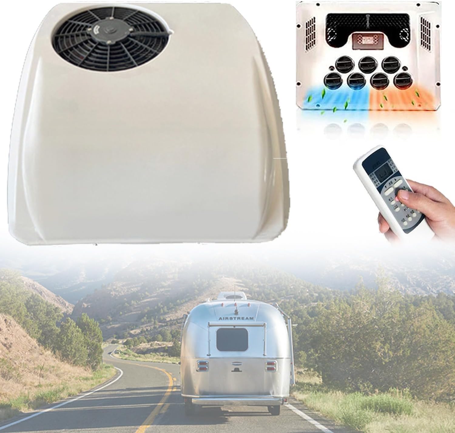 RETRIN Universelle Dachklimaanlage für Wohnwagen und Wohnmobile ...