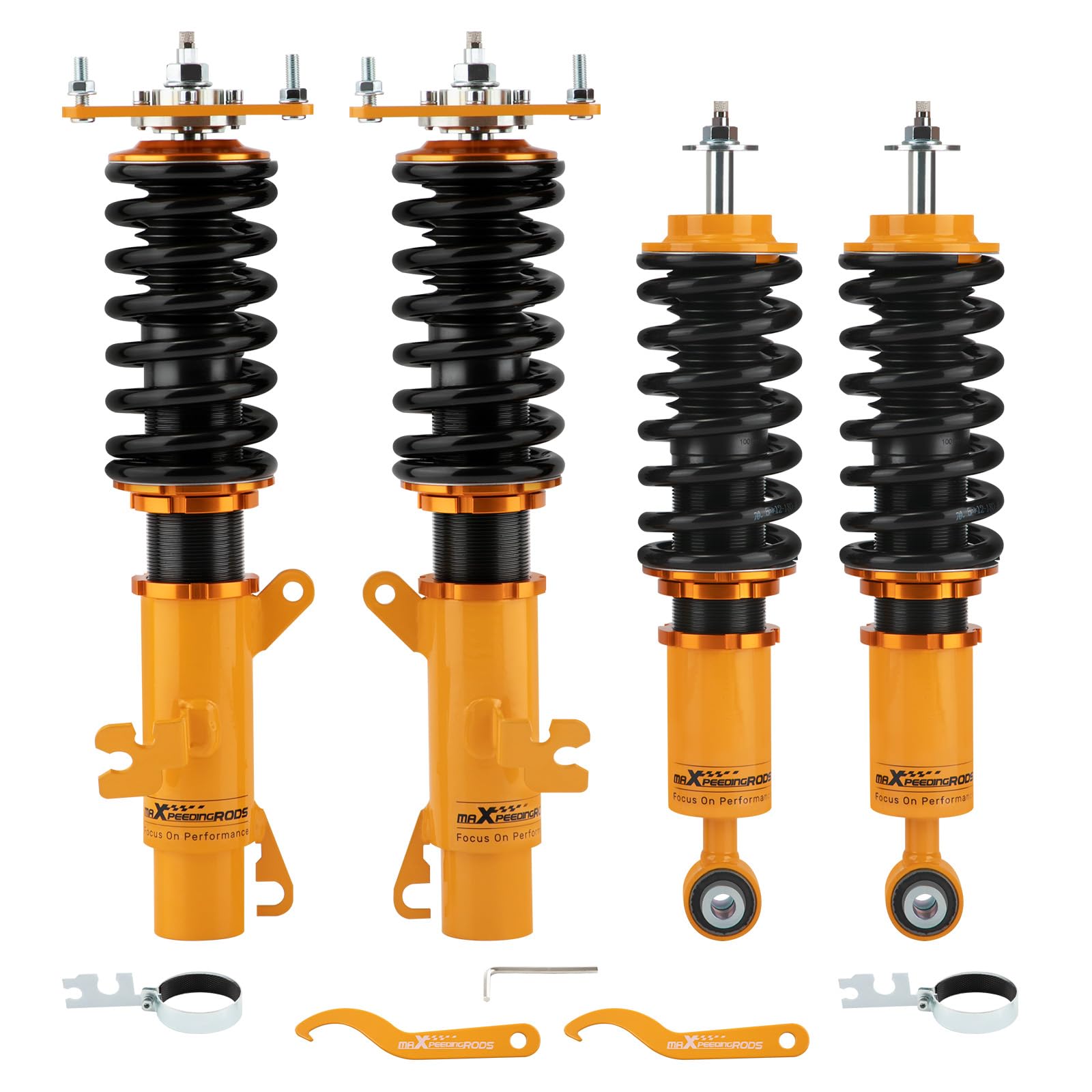 Amazon.com: maXpeedingrods Coilovers for Mini Cooper R50 R52 R53 FWD ...