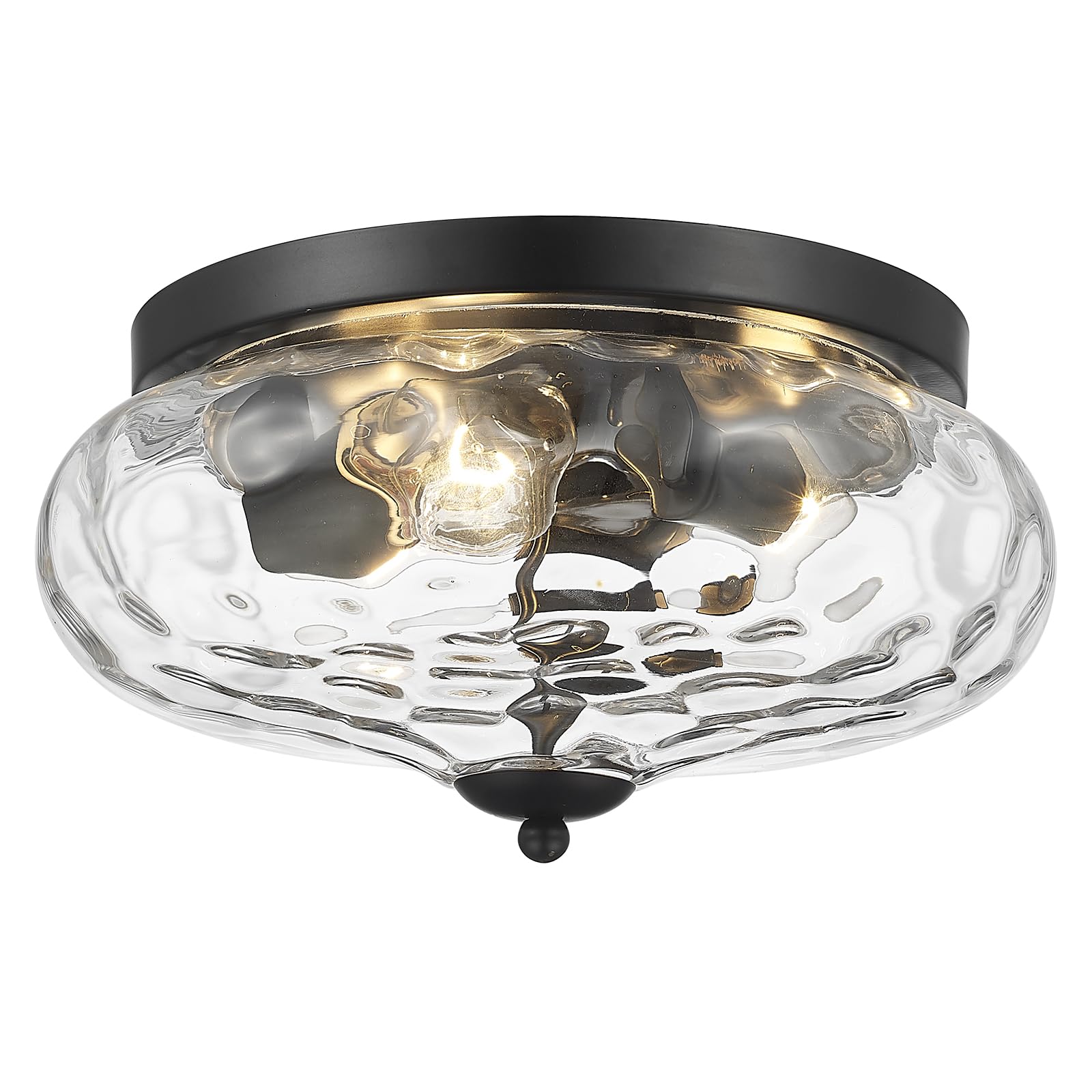 Darkaway Large Ceiling Light Fixtures, 3-Light Flush Mount Indoor ...