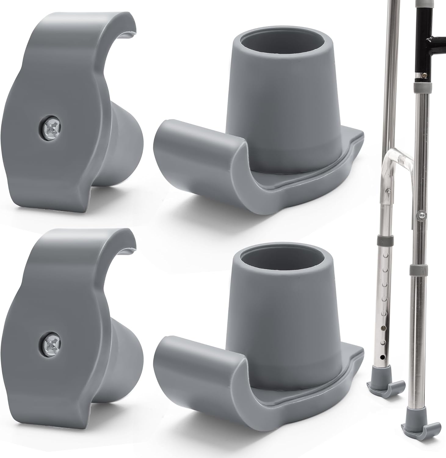 Amazon.com: 4 Pack Walker Skis Glides for Folding Walkers, AHIER Walker ...