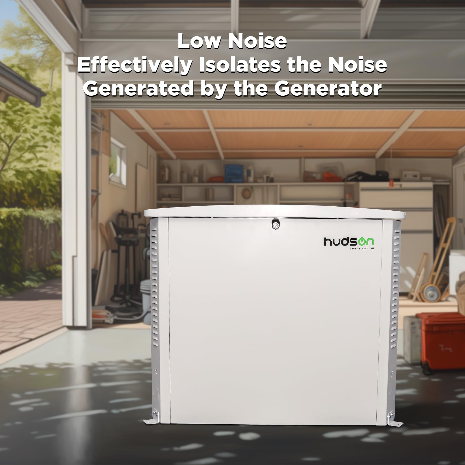 Generator Box, SD Aluminum Silence Box for Generator,Air-Cooled ...