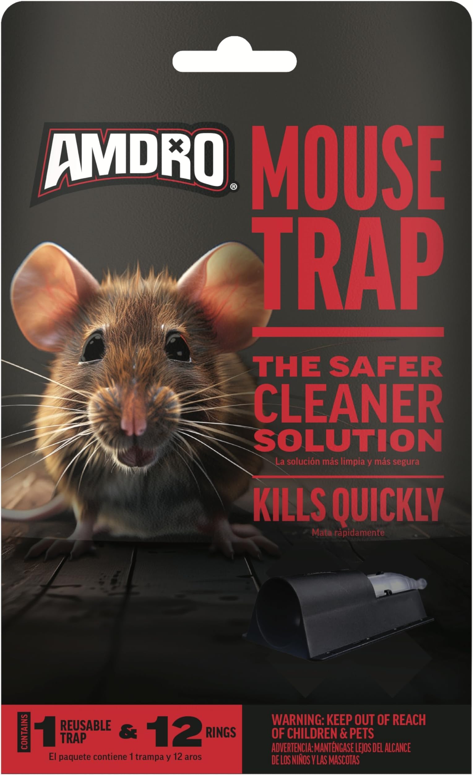 Amazon.com : Ortho 0320110 Home Defense MAX Kill Contain Mouse Trap ...