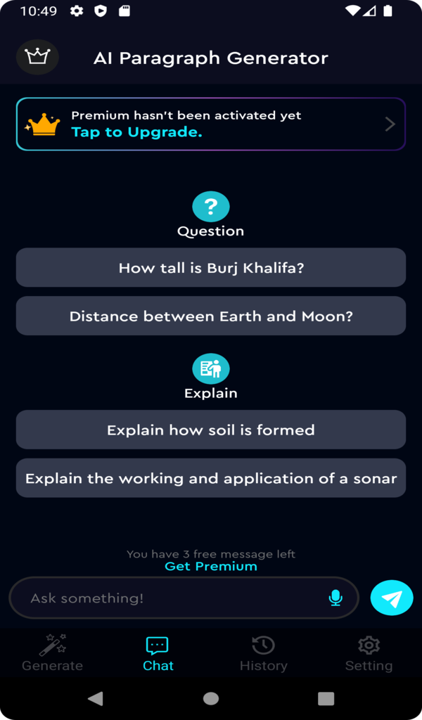 AI Paragraph Generator - App on Amazon Appstore