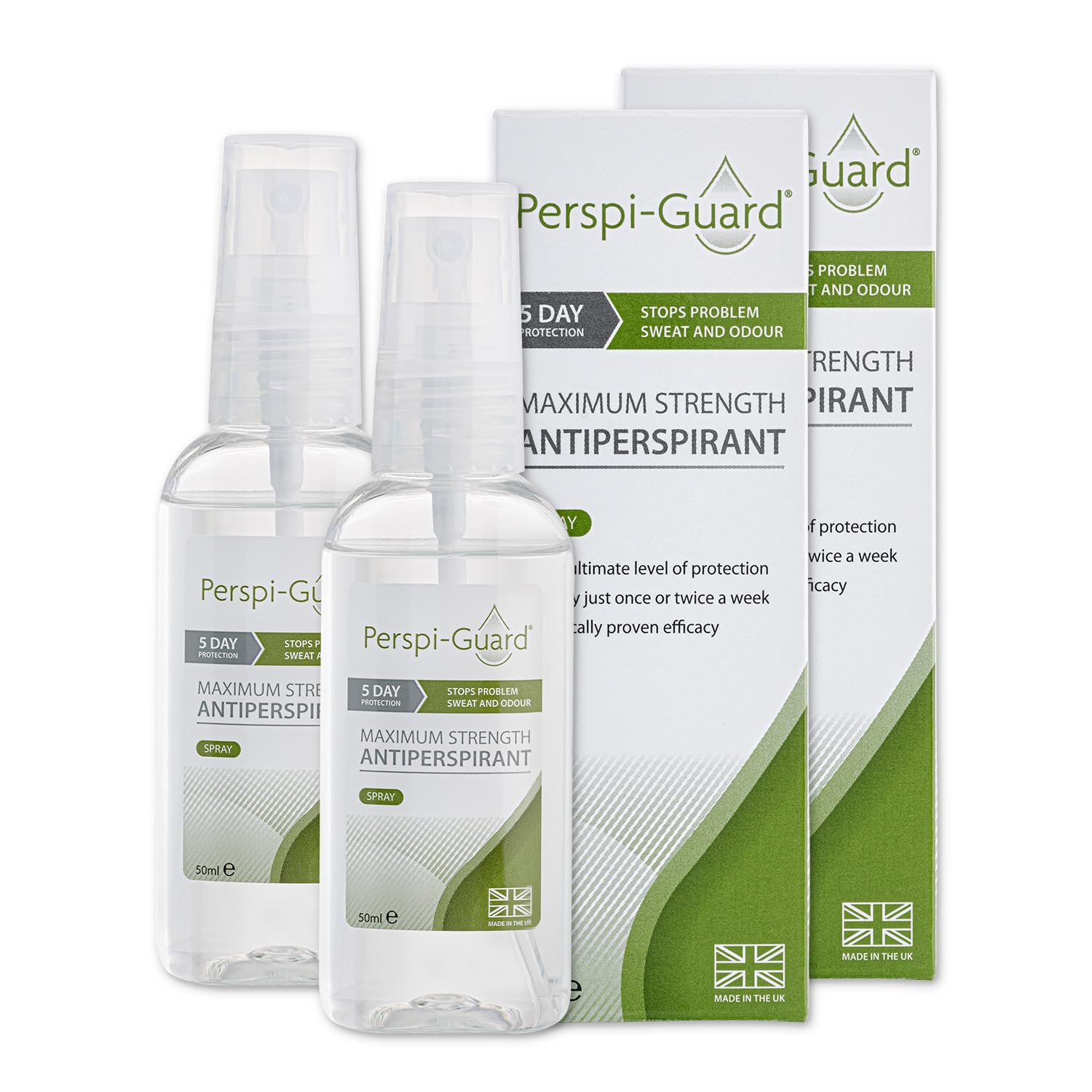 Amazon.com : Perspi-Guard maximum strength antiperspirant spray 50 ...