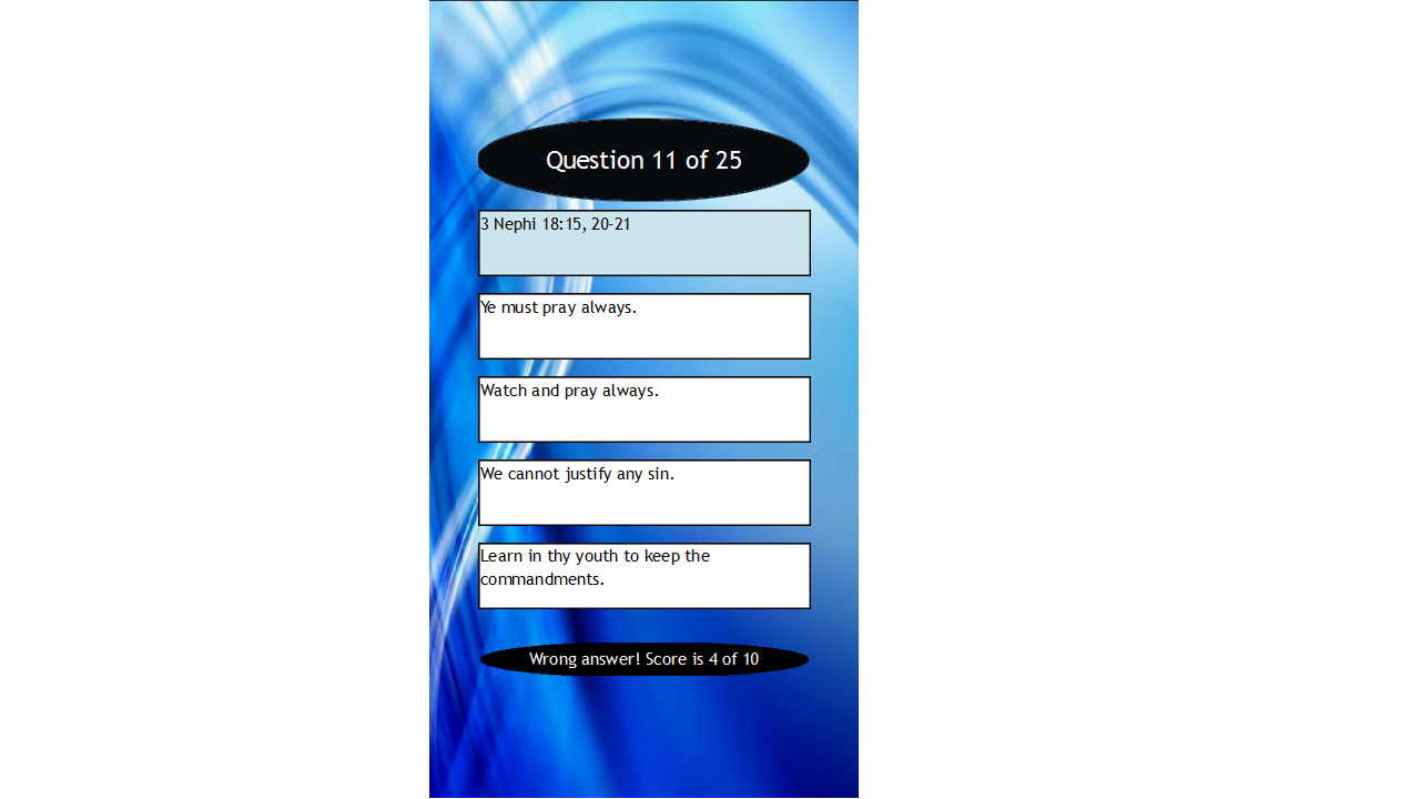 Ponder Games – Book of Mormon Seminary Mastery Scriptures - App on Amazon Appstore