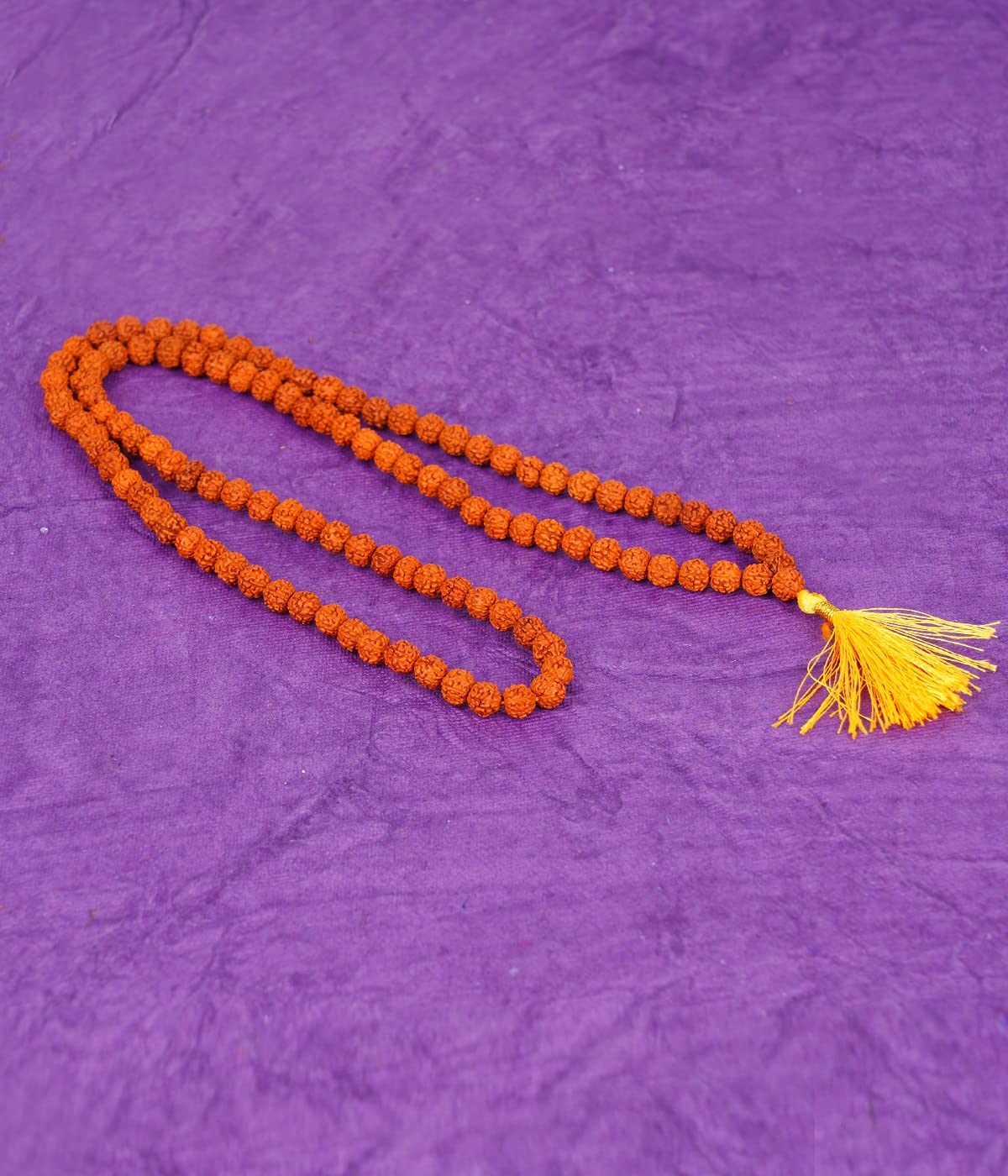 108 Small Bead 5 Face Rudraksha Mala Natural Java 6 mm Original ...