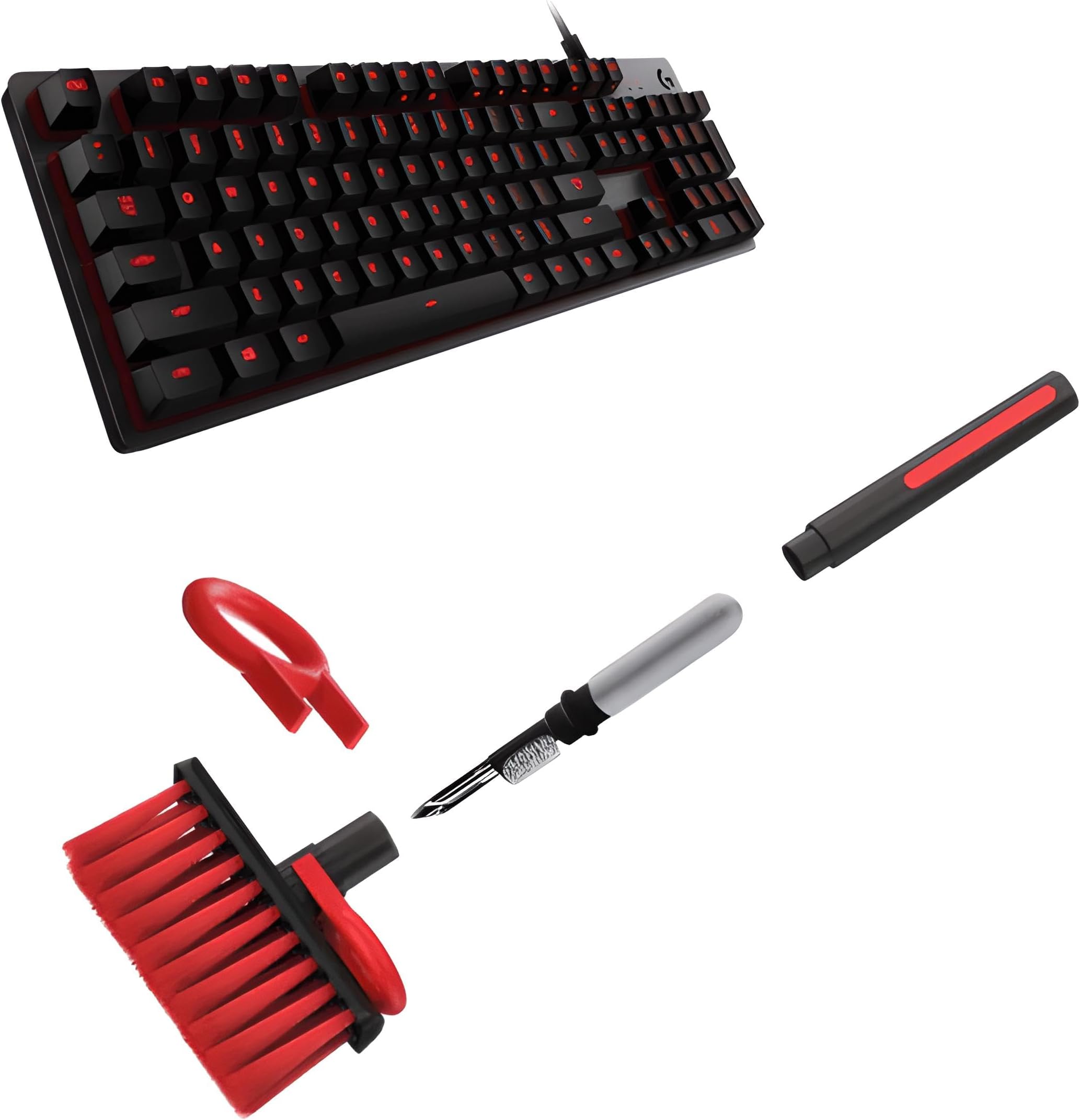 Amazon.com : Soft Cleaning Brush 5 in 1 Multi-Function with Computer ...