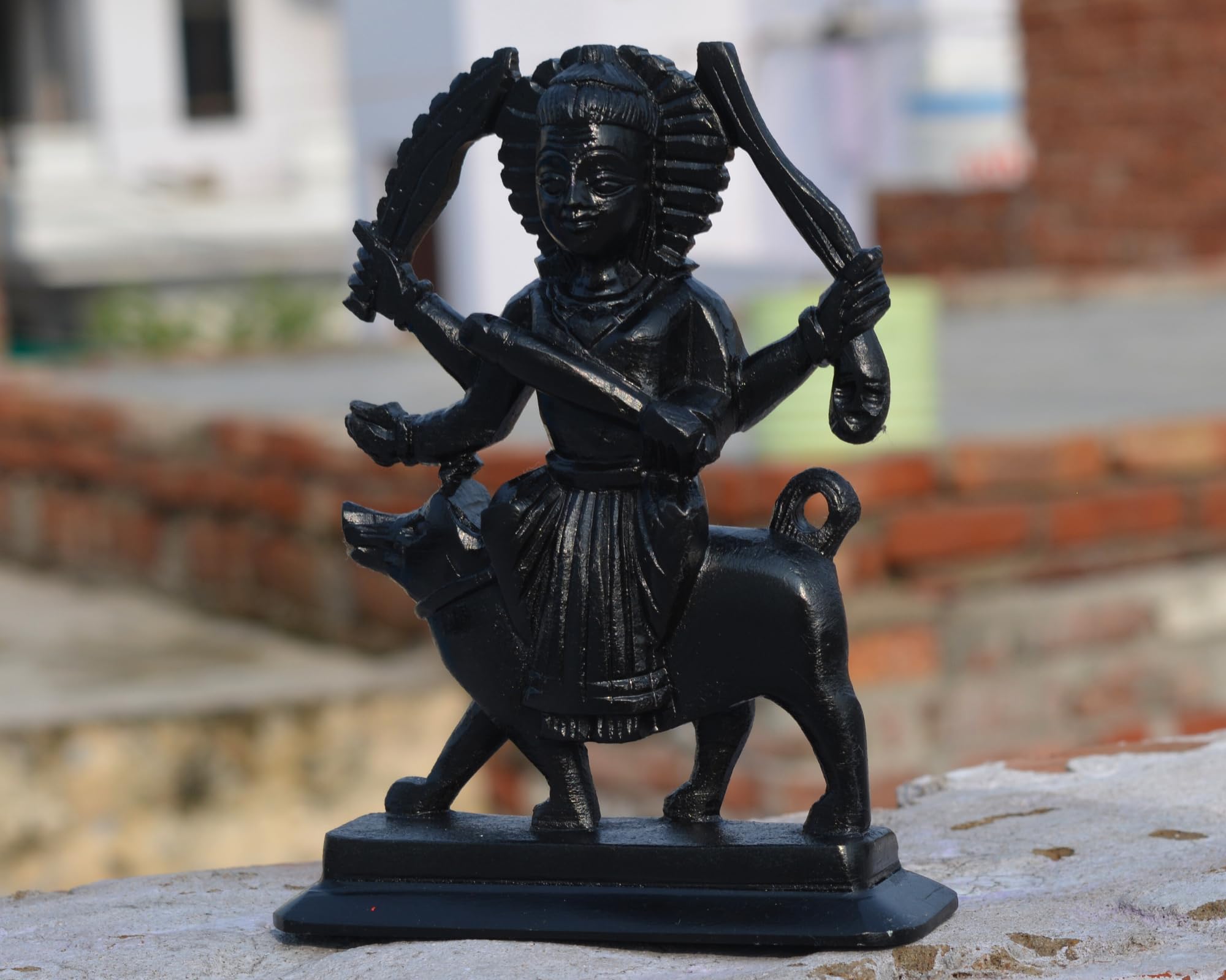 Buy Lord Kaal Bhairav Hindu Deity God Religious Statue Marble Kaal ...