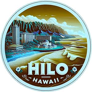 Amazon.com - Hilo Hawaii Souvenir Vinyl Decal Sticker 2-Inch