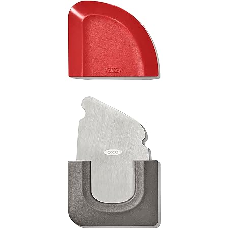 Amazon.com: OXO Outdoor Kitchen 3-in-1 Squeegee and Scraper,Red/Grey ...