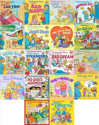 The Benenstain Bears 18-book Collection Set: Amazon.co.uk: Berenstain ...