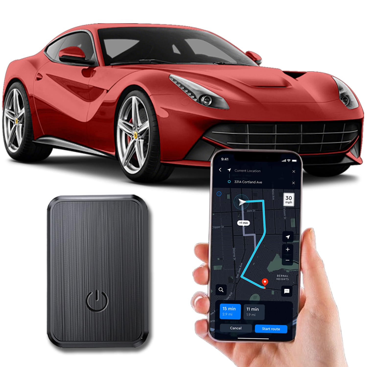 Amazon.com: GPS Tracker for Vehicles, Accurate Real-Time Tracking ...