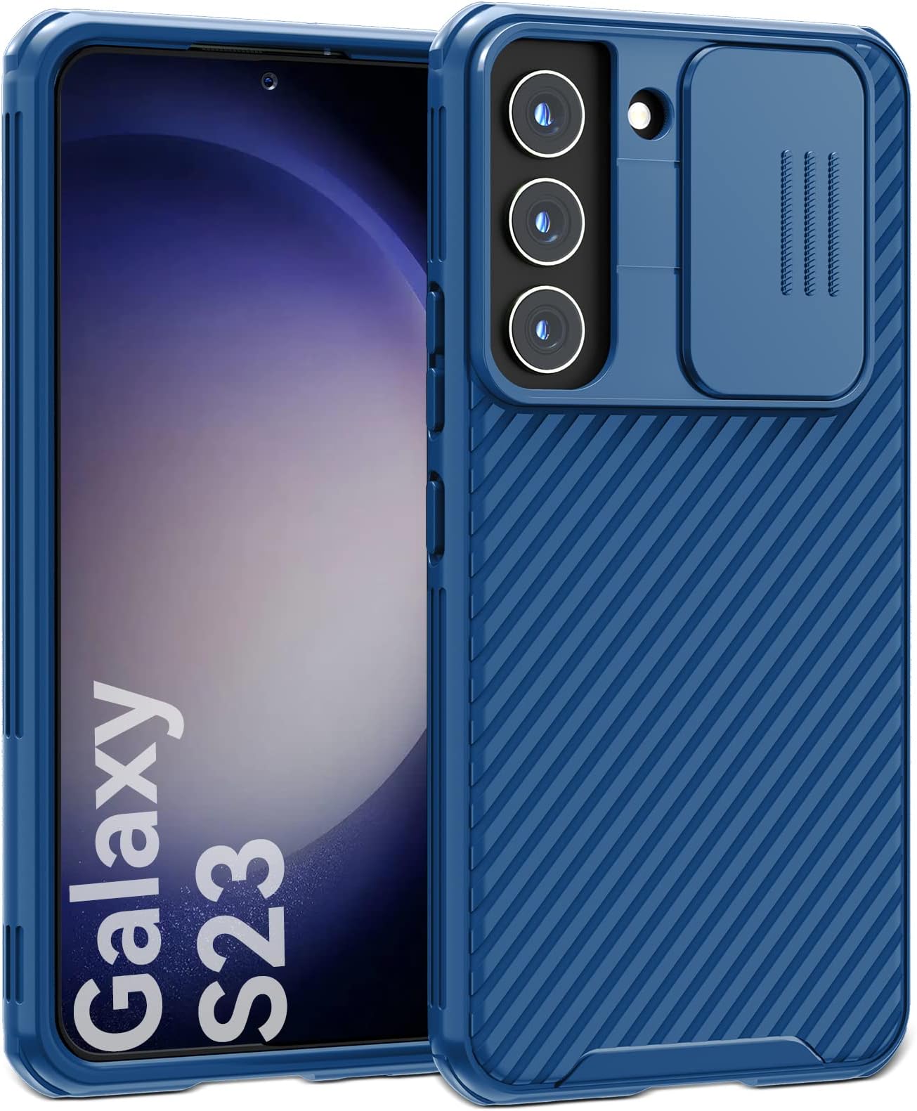 Amazon.com: CloudValley for Galaxy S23 Plus Case with Slide Camera ...