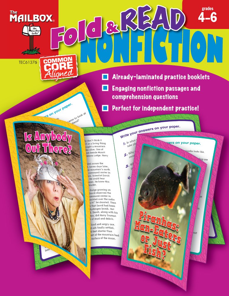 Fold & Read Nonfiction (Grs. 4-6): The Mailbox Books Staff ...