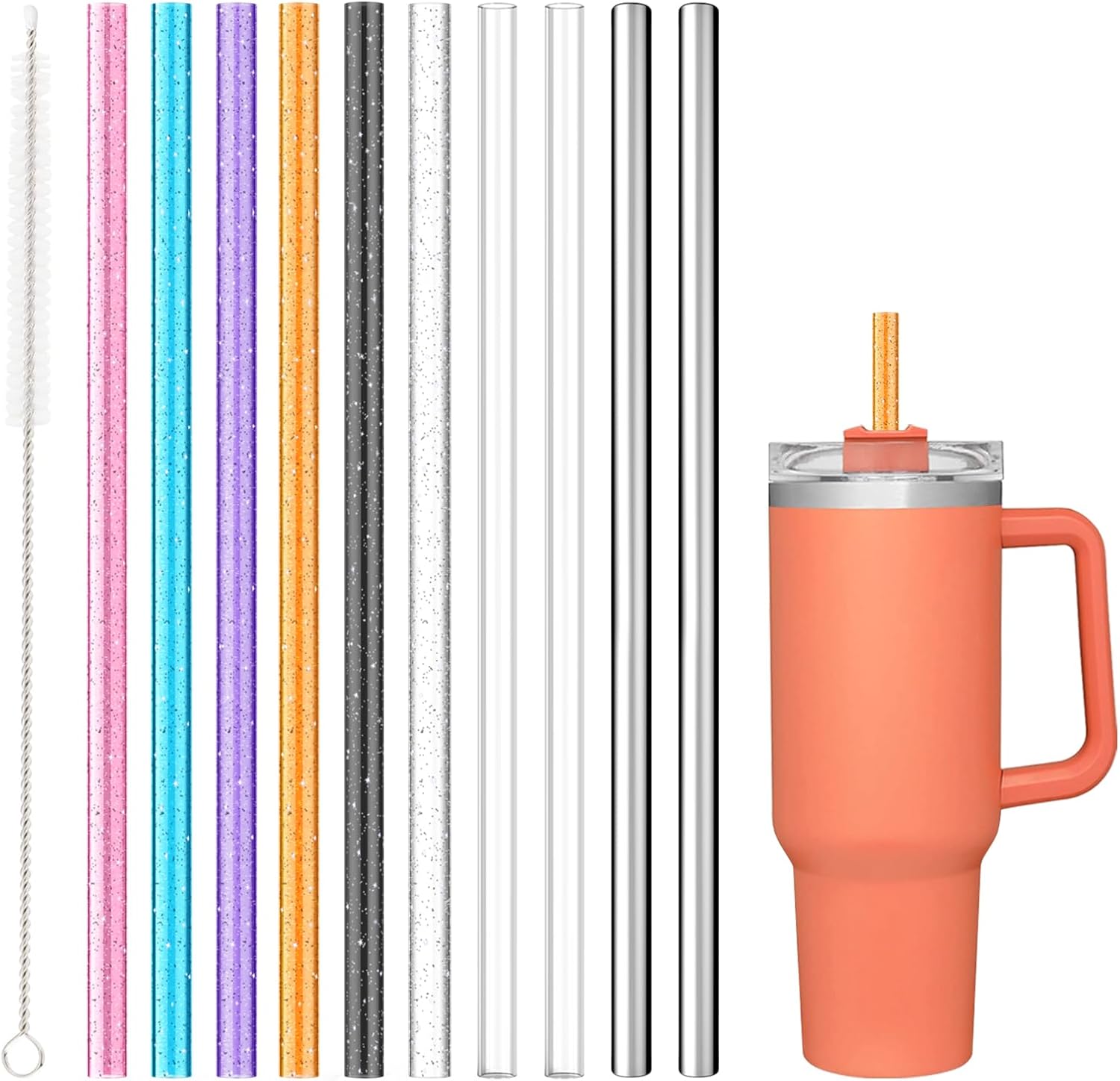 Amazon.com: 10PCS Color Replacement Straws for Stanley Owala Simple ...